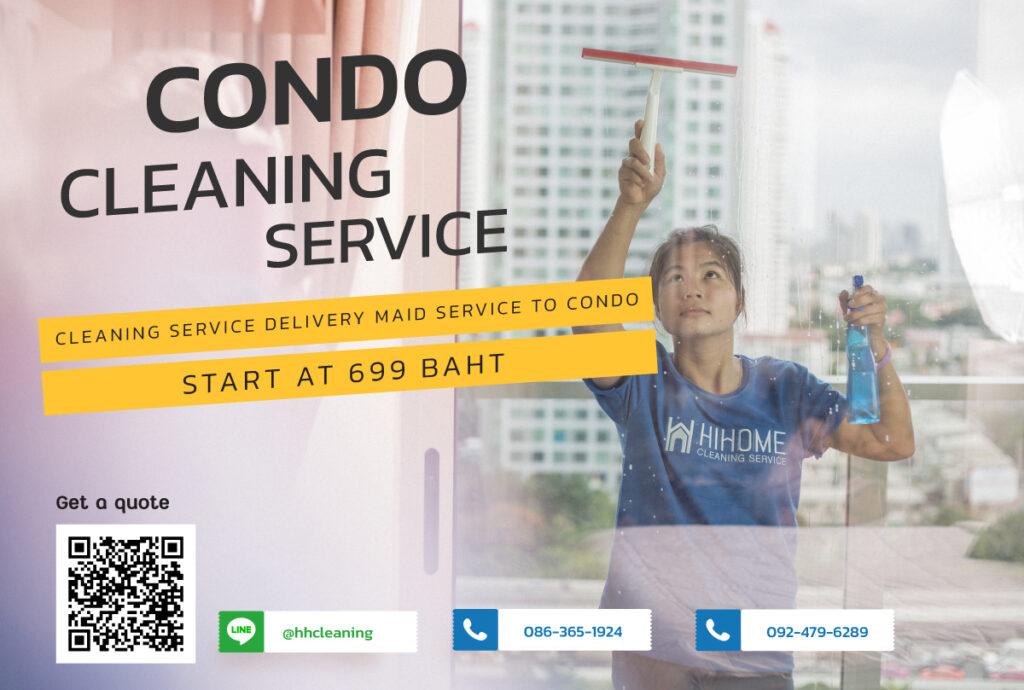 Hihome Condo Cleaning Service - HIHOME บริการแม่บ้านทำความสะอาด คอนโด ...