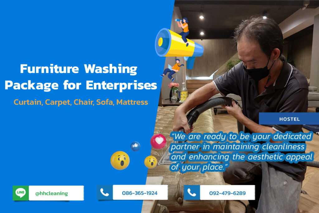 Furniture Washing Package for Enterprises - HIHOME บริการแม่บ้านทำความ ...